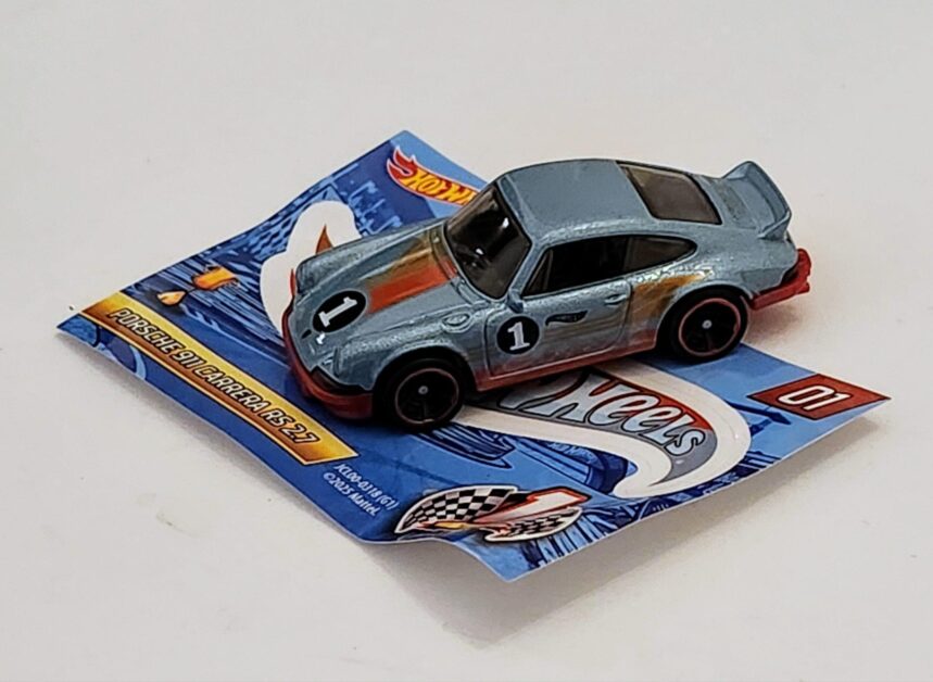 2025 Hot Wheels Mystery Model Series 1 of 10 Porsche Carrera RS 2.7 Chase