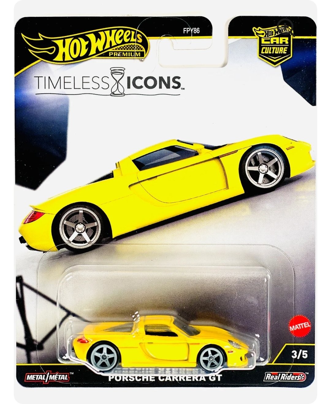 Hot wheels Car Culture Timeless Icons - Porsche Carerra GT Fayence ...